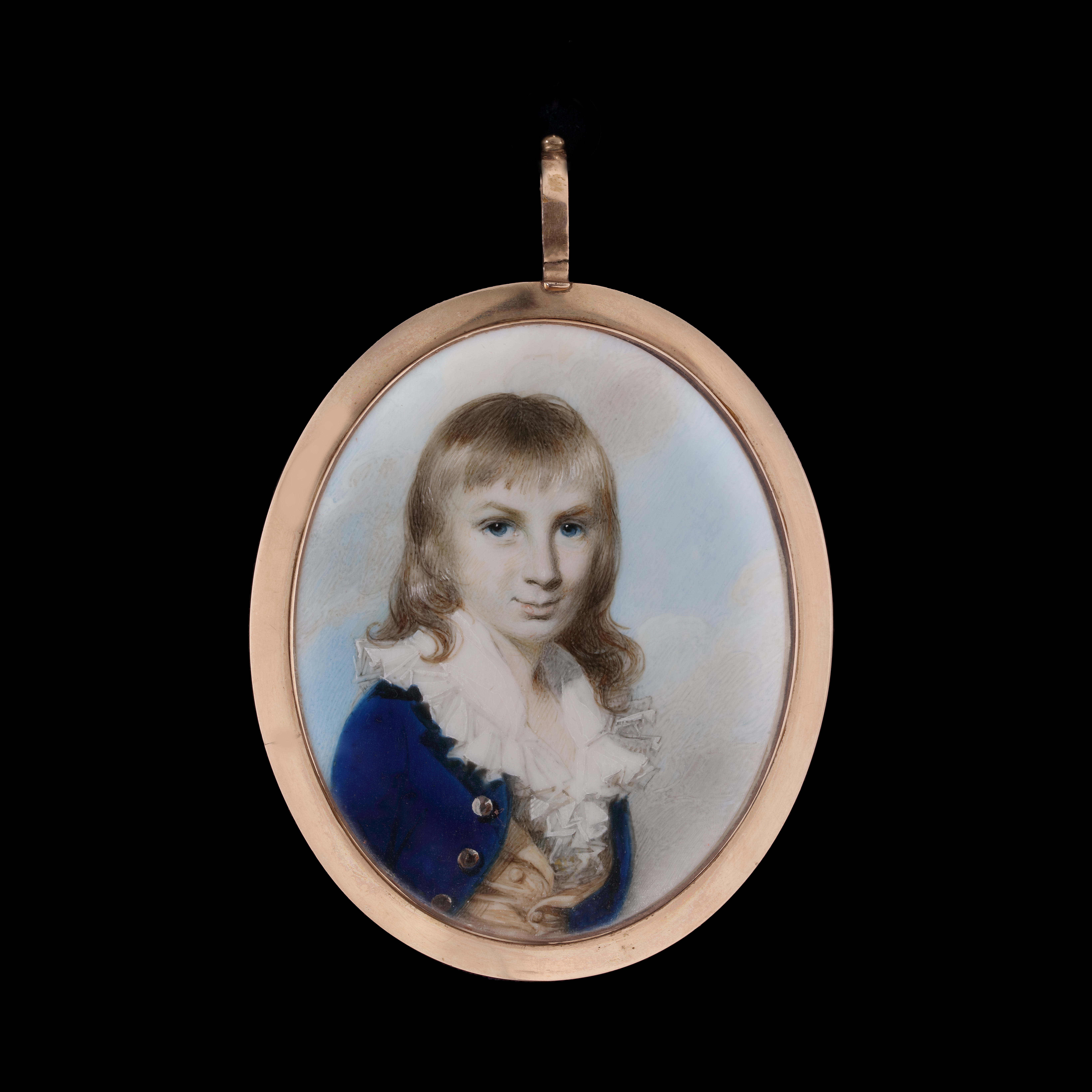 GEORGE ENGLEHEART (1750 - 1829) - Portrait miniature of Robert Harry ...